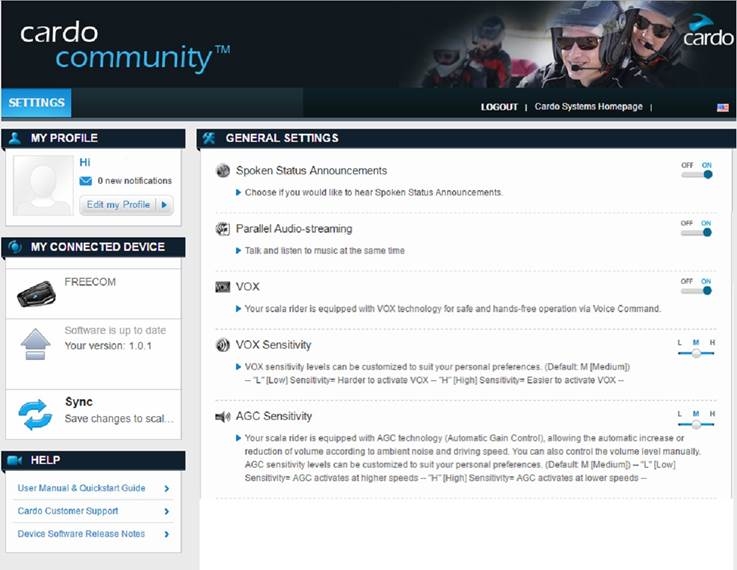 Cardo Freecom 2 / Plus Manual | ManualsLib