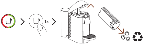 Nespresso VERTUO PLUS / DELUXE Manual | ManualsLib