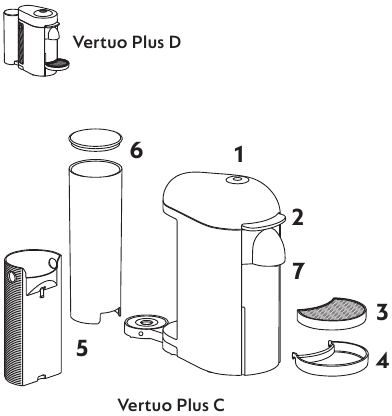 Nespresso VERTUO PLUS / DELUXE Manual | ManualsLib