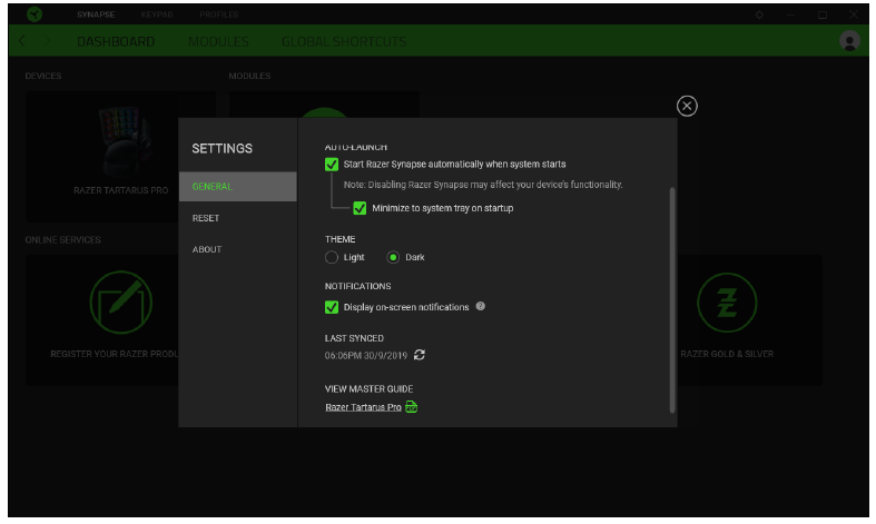 RAZER TARTARUS PRO Manual | ManualsLib