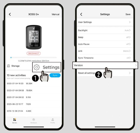 XOSS G+ Manual | ManualsLib