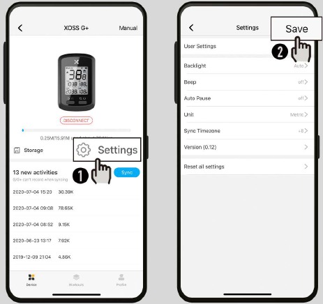 XOSS G+ Manual | ManualsLib