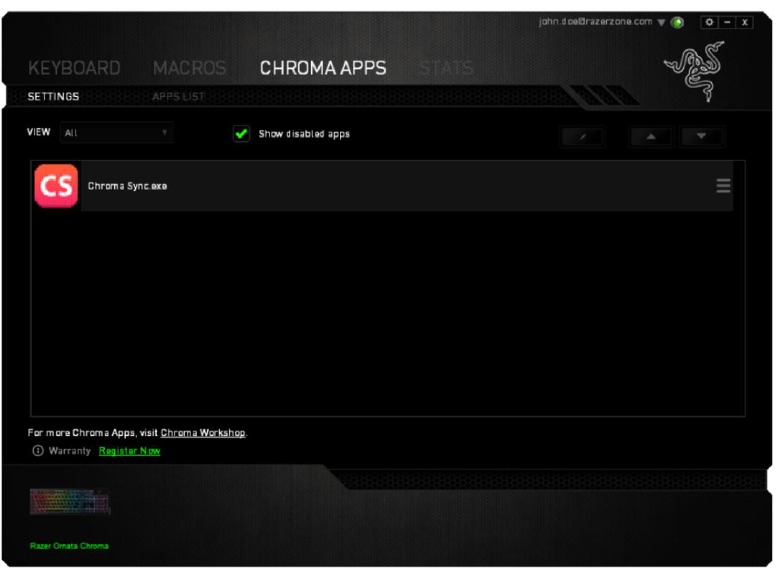 RAZER ORNATA CHROMA Manual | ManualsLib