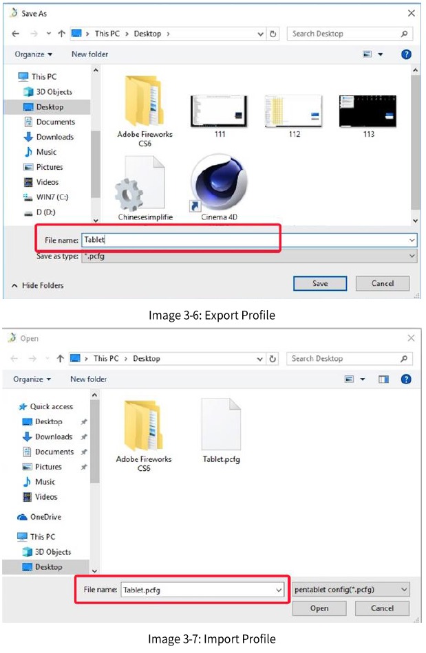 XP-PEN Deco mini4, Deco mini7, Deco mini7W Manual | ManualsLib