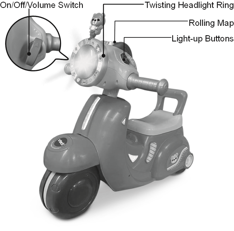 VTech 2-in-1 Map & Go Scooter 5723 Manual | ManualsLib