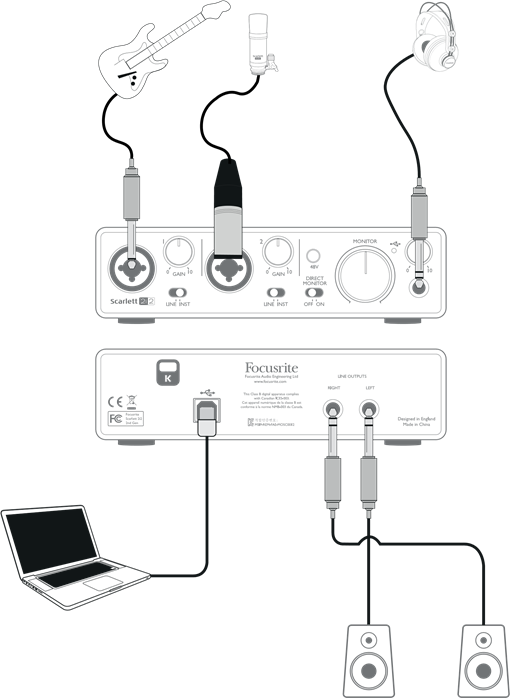 Focusrite Scarlett 2i2 Studio Manual | ManualsLib