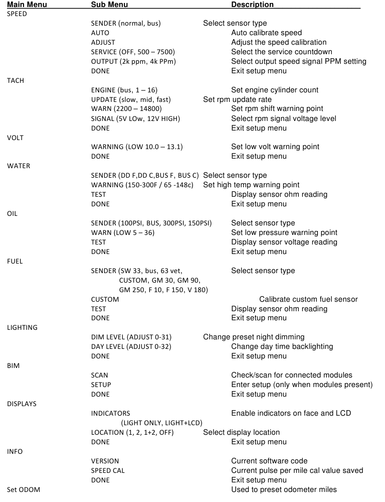 Dakota Digital VHX Manual | ManualsLib