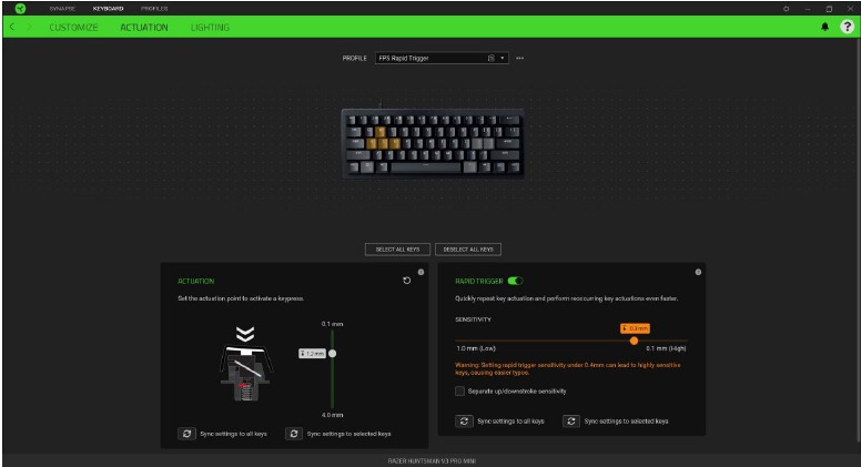 RAZER HUNTSMAN V3 PRO MINI Manual | ManualsLib