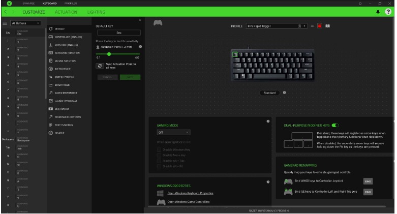 RAZER HUNTSMAN V3 PRO MINI Manual | ManualsLib