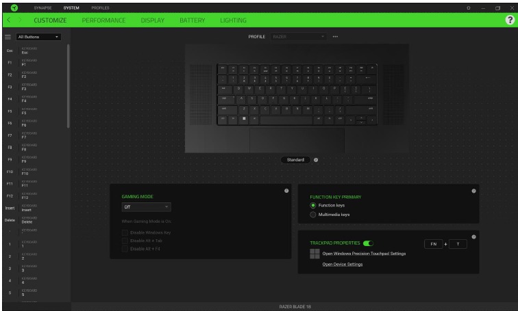 RAZER BLADE 18 (RZ09-0484) Manual | ManualsLib