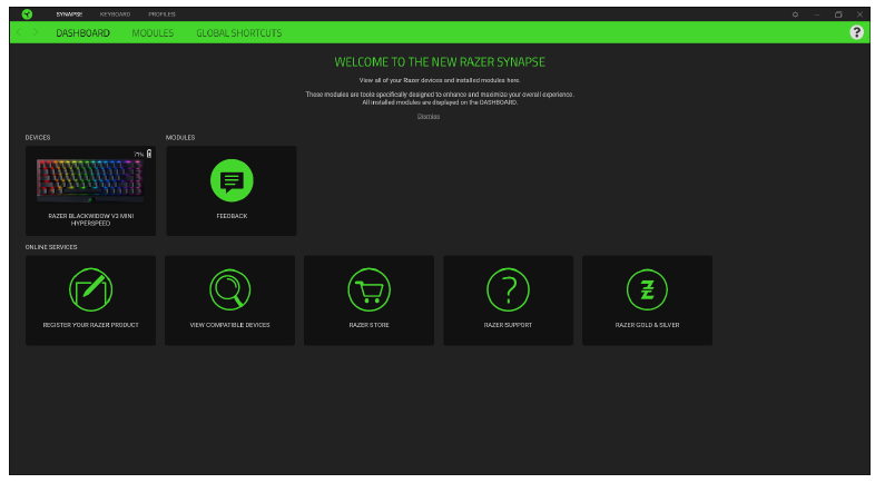 RAZER BLACKWIDOW V3 MINI HYPERSPEED Manual | ManualsLib