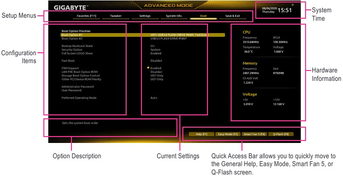 GIGABYTE A520I AC Manual | ManualsLib