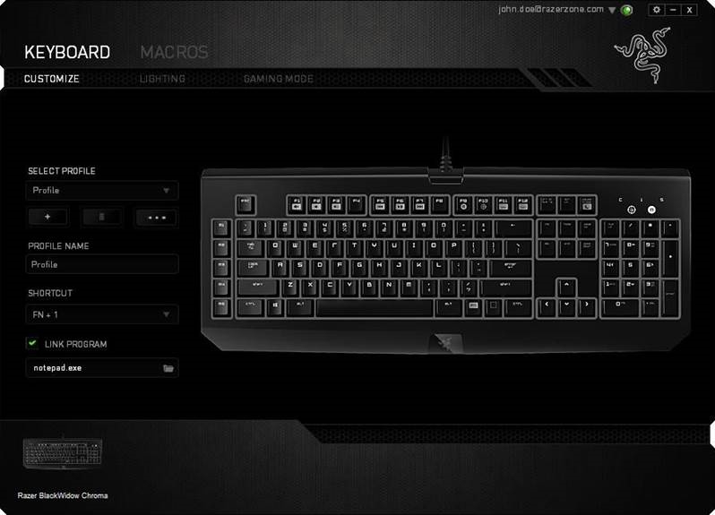 Razer BLACKWIDOW CHROMA Manual | ManualsLib