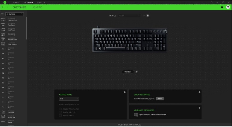 RAZER HUNTSMAN V2 ANALOG Manual | ManualsLib