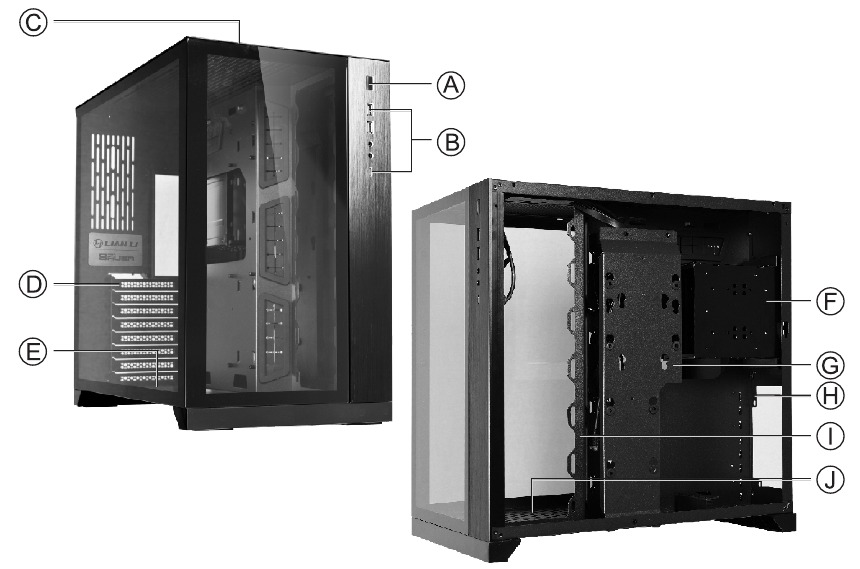 Lian Li 011 DYNAMIC (PC-O11DX) Manual | ManualsLib