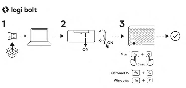 Logitech Pebble 2 Combo, K380, M350 Manual | ManualsLib
