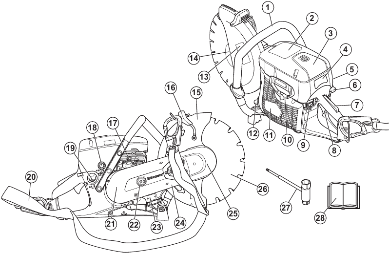 Husqvarna K770, K 770 Rescue, K 770 OilGuard Manual | ManualsLib
