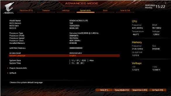 Gigabyte B560M AORUS ELITE Manual | ManualsLib