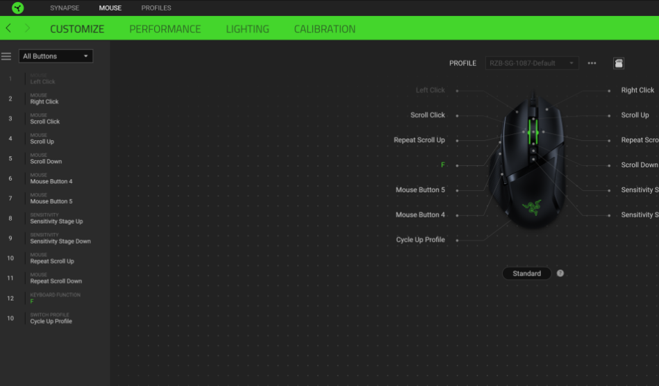 RAZER BASILISK V2 (RZ01-03160100-R3U1) Manual | ManualsLib