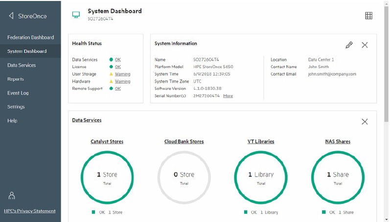 HPE StoreOnce 3660 / 5260 / 5660 Manual | ManualsLib