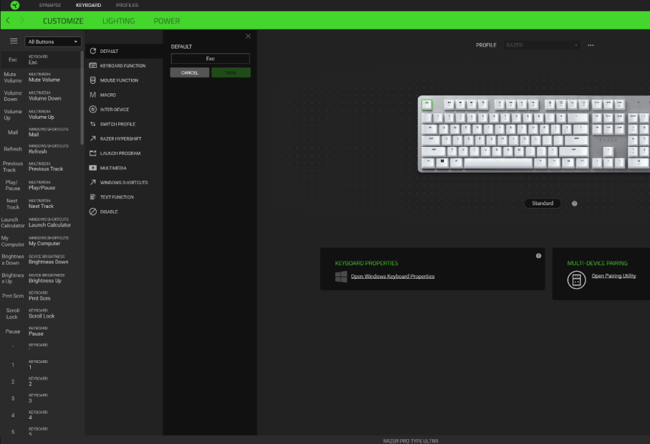 RAZER PRO TYPE ULTRA (RZ03-04110200-R3U1) Manual | ManualsLib