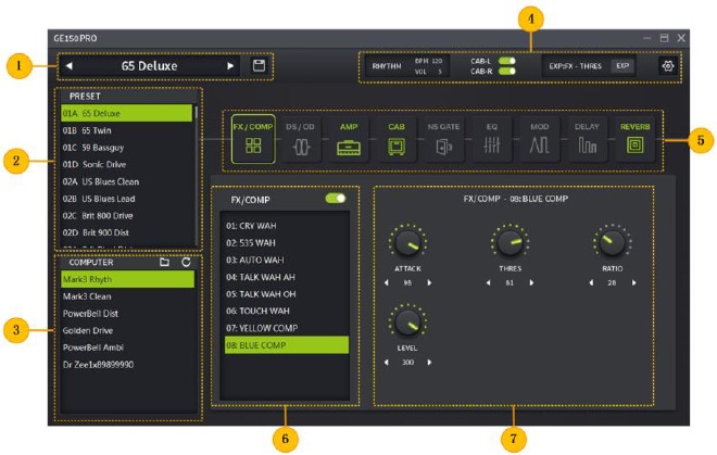 Mooer GE150 Pro, GE150 Pro Li Manual | ManualsLib