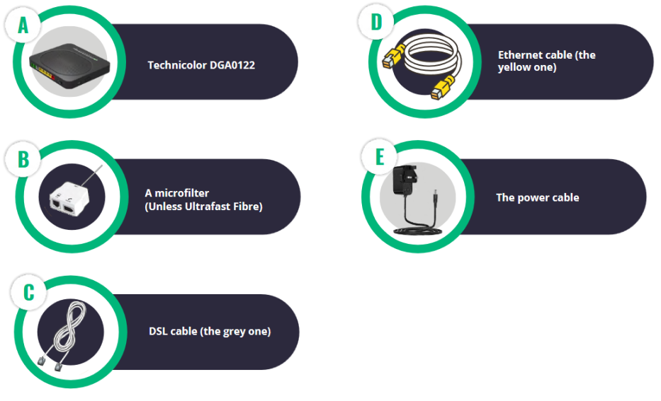 Technicolor DGA0122 Manual | ManualsLib