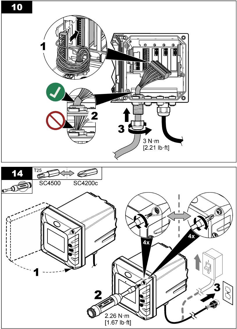 HACH SC4500, SC4200c Manual | ManualsLib