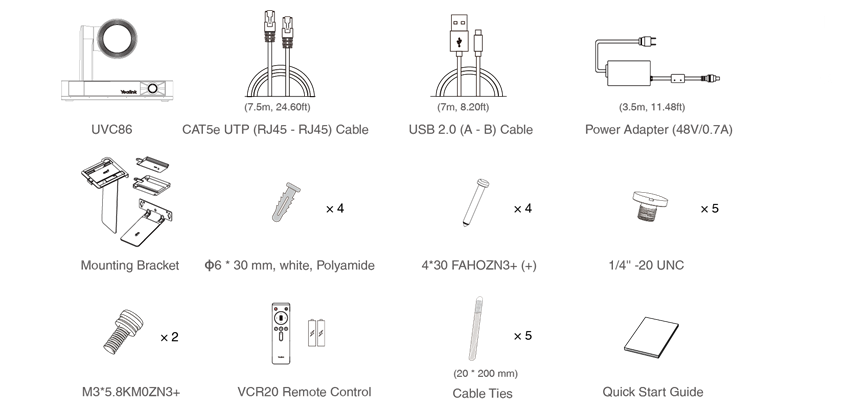 Yealink UVC86, UVC86-BLACK Manual | ManualsLib
