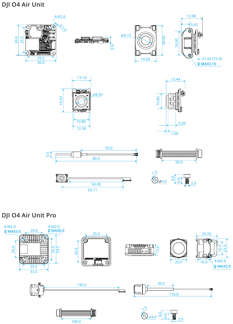 dji O4 AIR UNIT Series, O4 Air Unit / Unit Pro Manual | ManualsLib