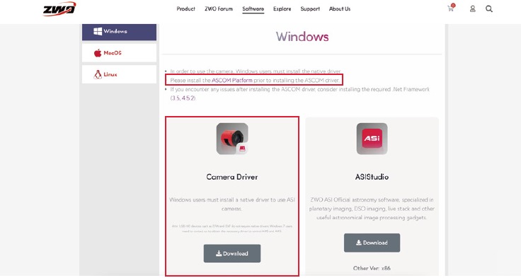 ZWO ASI Manual | ManualsLib