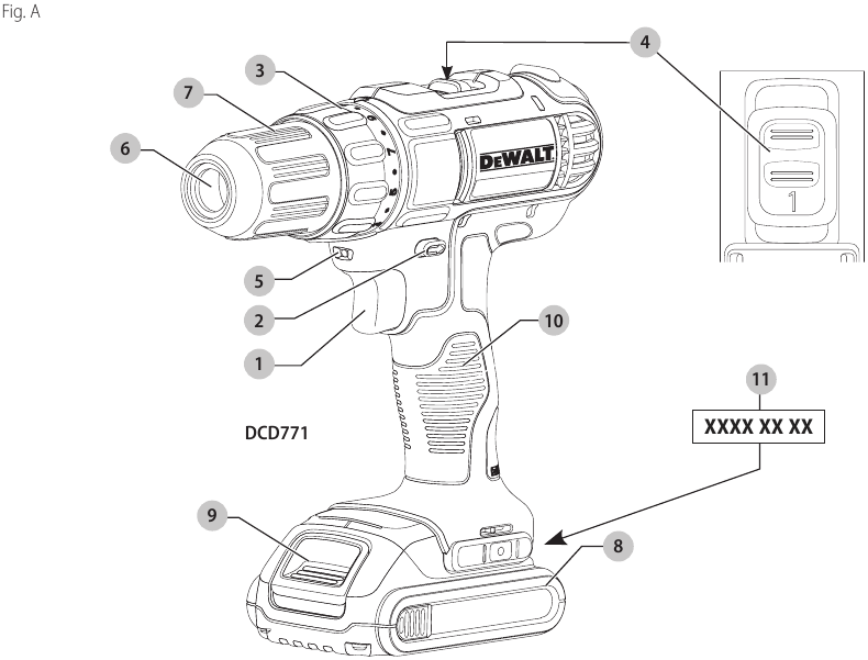 DeWalt DCD776, DCD771, DCD776D2T Manual | ManualsLib