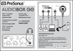PreSonus AudioBox GO Manual | ManualsLib