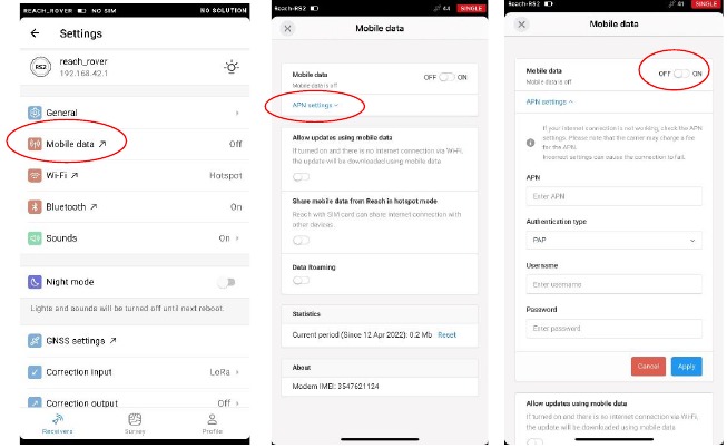 Emlid Reach RS2+, Reach RS2, Reach RS3 Manual | ManualsLib