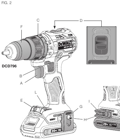 DeWalt DCD791, DCD796 Manual | ManualsLib