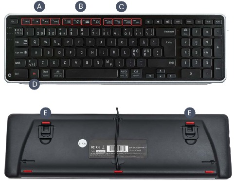 Contour Balance Keyboard / Keyboard BK Manual | ManualsLib