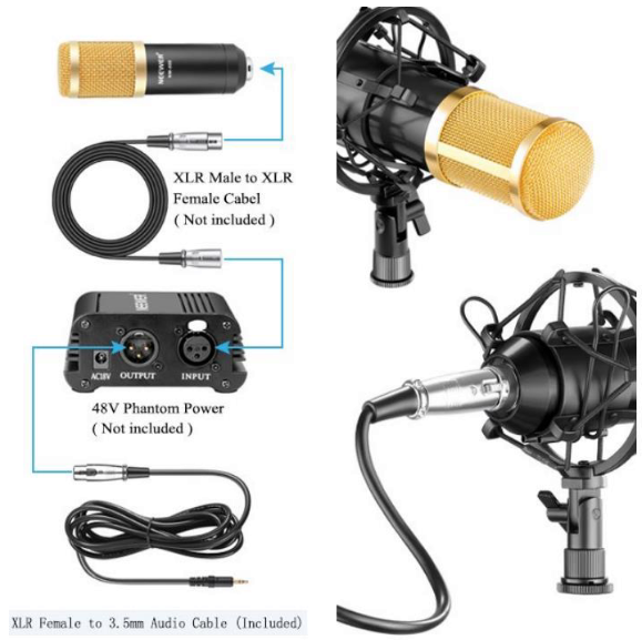 NEEWER NW-800, BM800 Connection Manual | ManualsLib