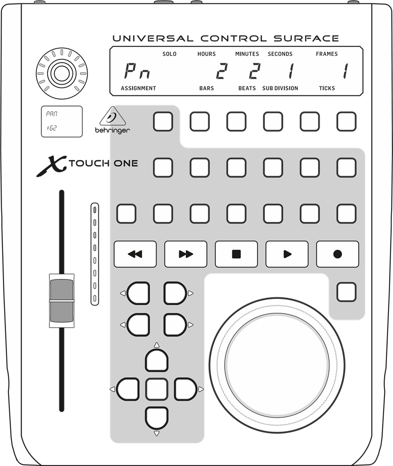 Behringer X-TOUCH ONE Manual | ManualsLib