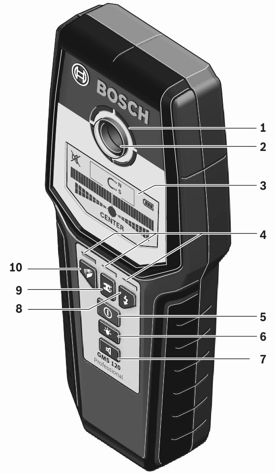 Bosch GMS 120 Professional Manual | ManualsLib