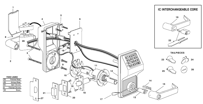 Alarm Lock Trilogy T2 DL2700 / T2 TL2700 Manual | ManualsLib