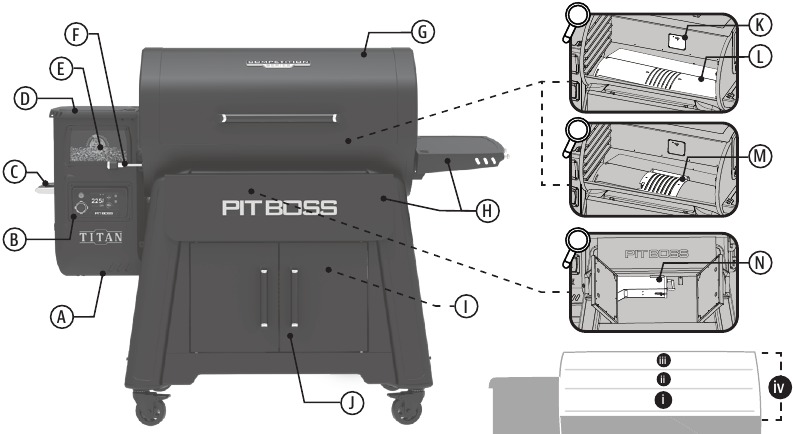 PIT BOSS COMPETITION Series, TITAN PB1600CST Manual | ManualsLib
