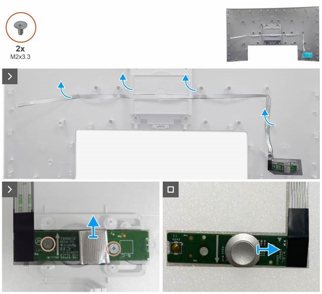 Dell UltraSharp U2725QE Teardown Instruction | ManualsLib