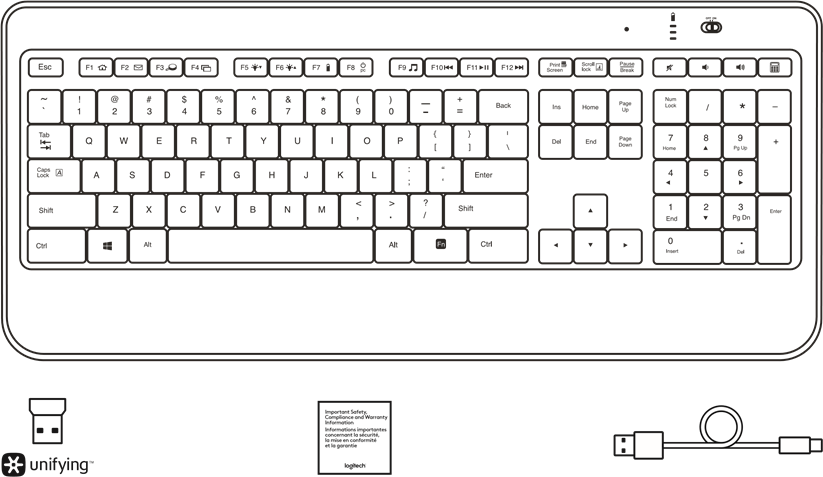 Logitech K800 Manual | ManualsLib