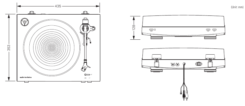 Audio Technica AT-LP3 Manual | ManualsLib