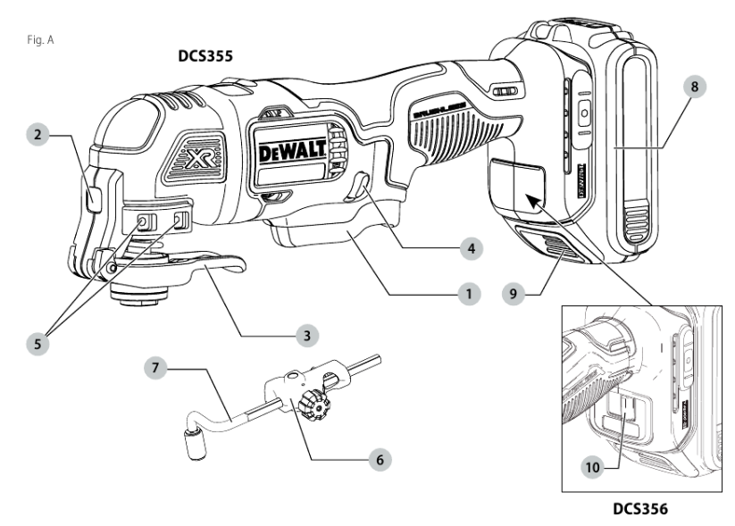 DeWalt XR DCS355 / DCS356 Manual | ManualsLib