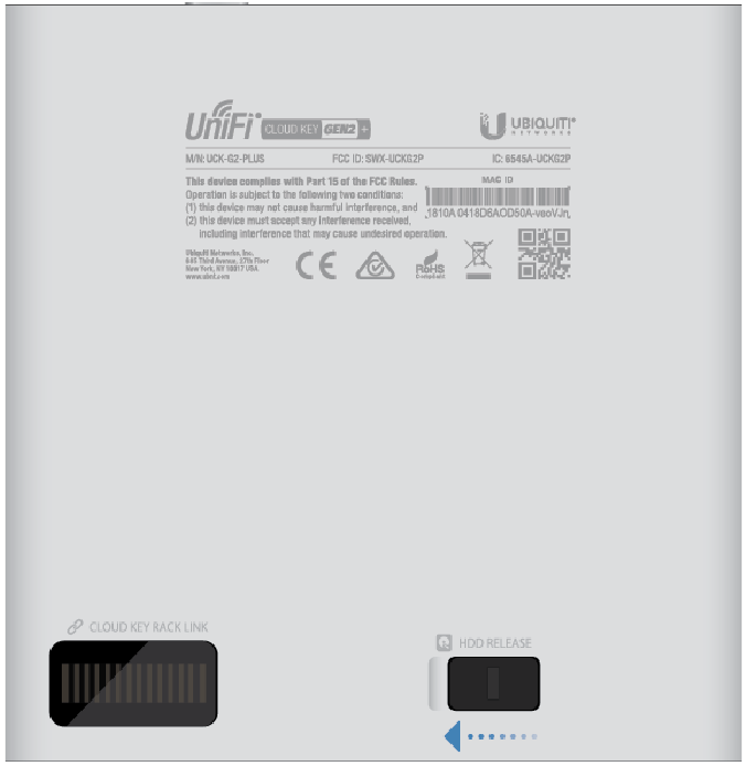 UniFi Cloud key Gen2 Plus Manual | ManualsLib