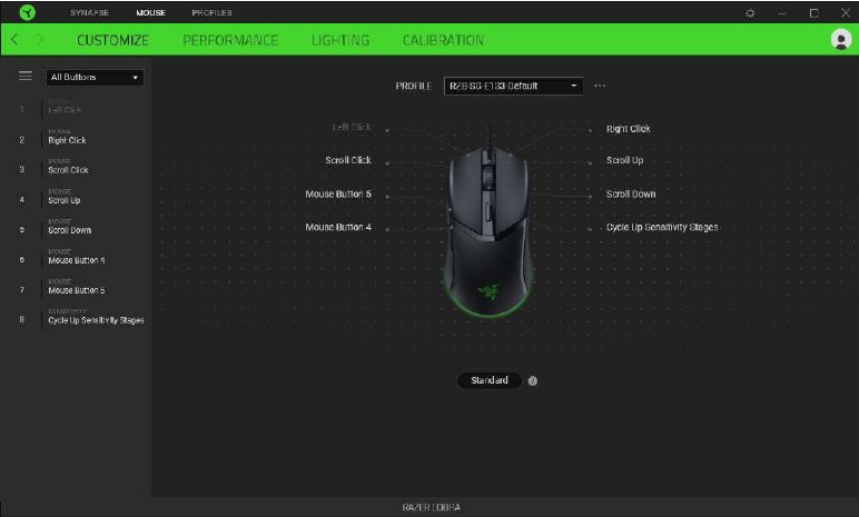 Razer COBRA, RZ01 Manual | ManualsLib