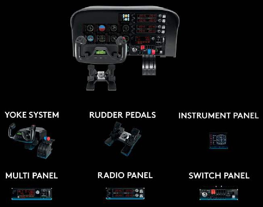 Logitech G FLIGHT YOKE SYSTEM Manual | ManualsLib