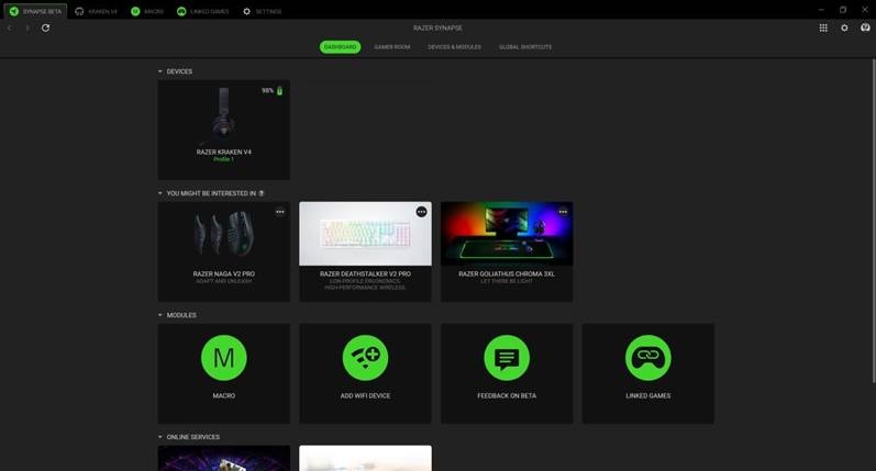 Razer Kraken V4 Manual | ManualsLib