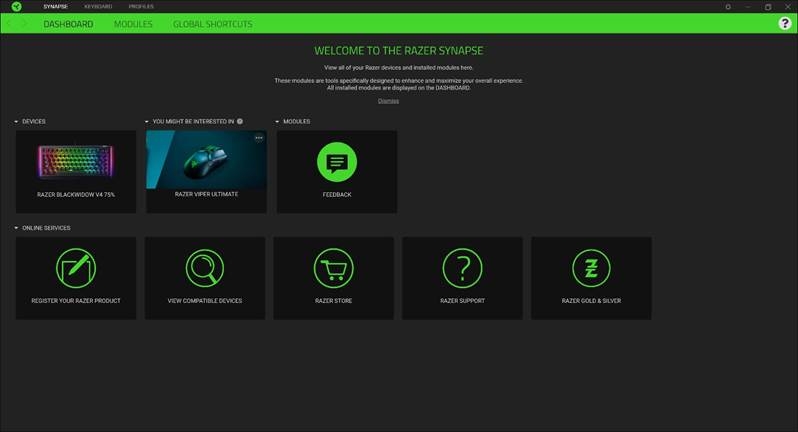 Razer BLACKWIDOW V4 75% Manual | ManualsLib